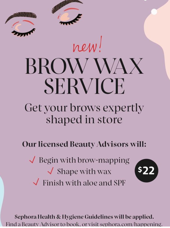 Get Your Eyebrows Done at Sephora on 86th St.