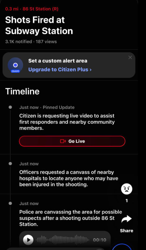 Shots Fired Outside of the 86th Street Station in Bay Ridge? June 9, 2023