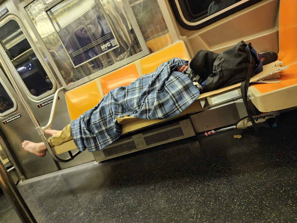 Homeless Men on the R Train Into Bay Ridge Every Morning! No One Helps ...