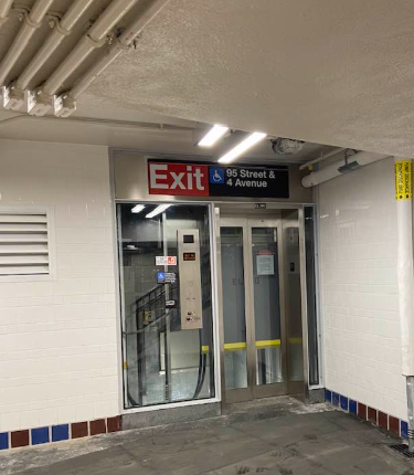 95th Street R Train Elevator is Working!